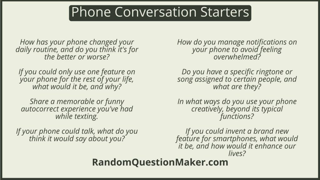 310 Conversation Starters for Meaningful Interactions!