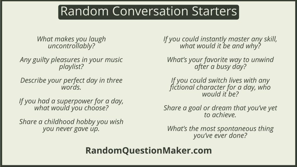 310 Conversation Starters for Meaningful Interaction!