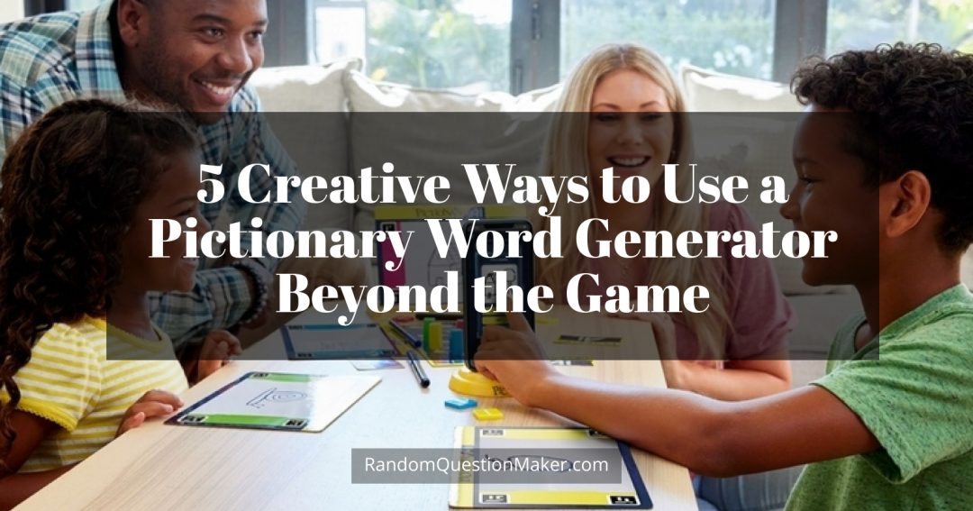 Random Question Generator - Instant Conversation Starter