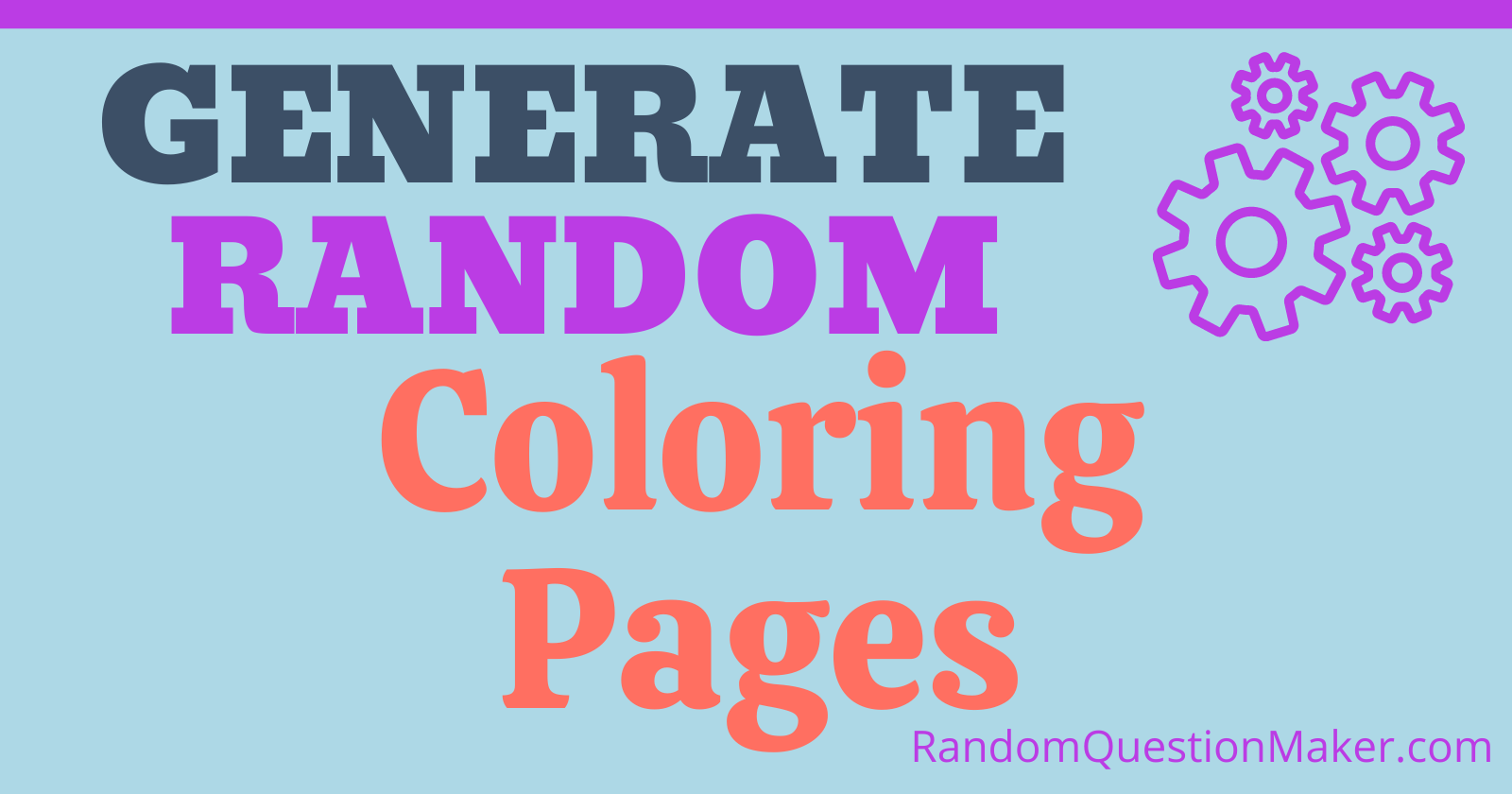 Random Coloring Pages: Explore Free and Unique Printables!