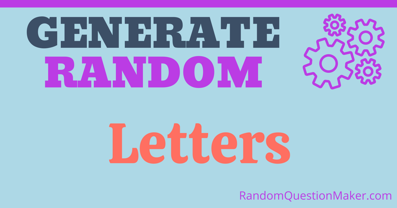 Random Letter Generator: Spark Your Creativity Instantly!